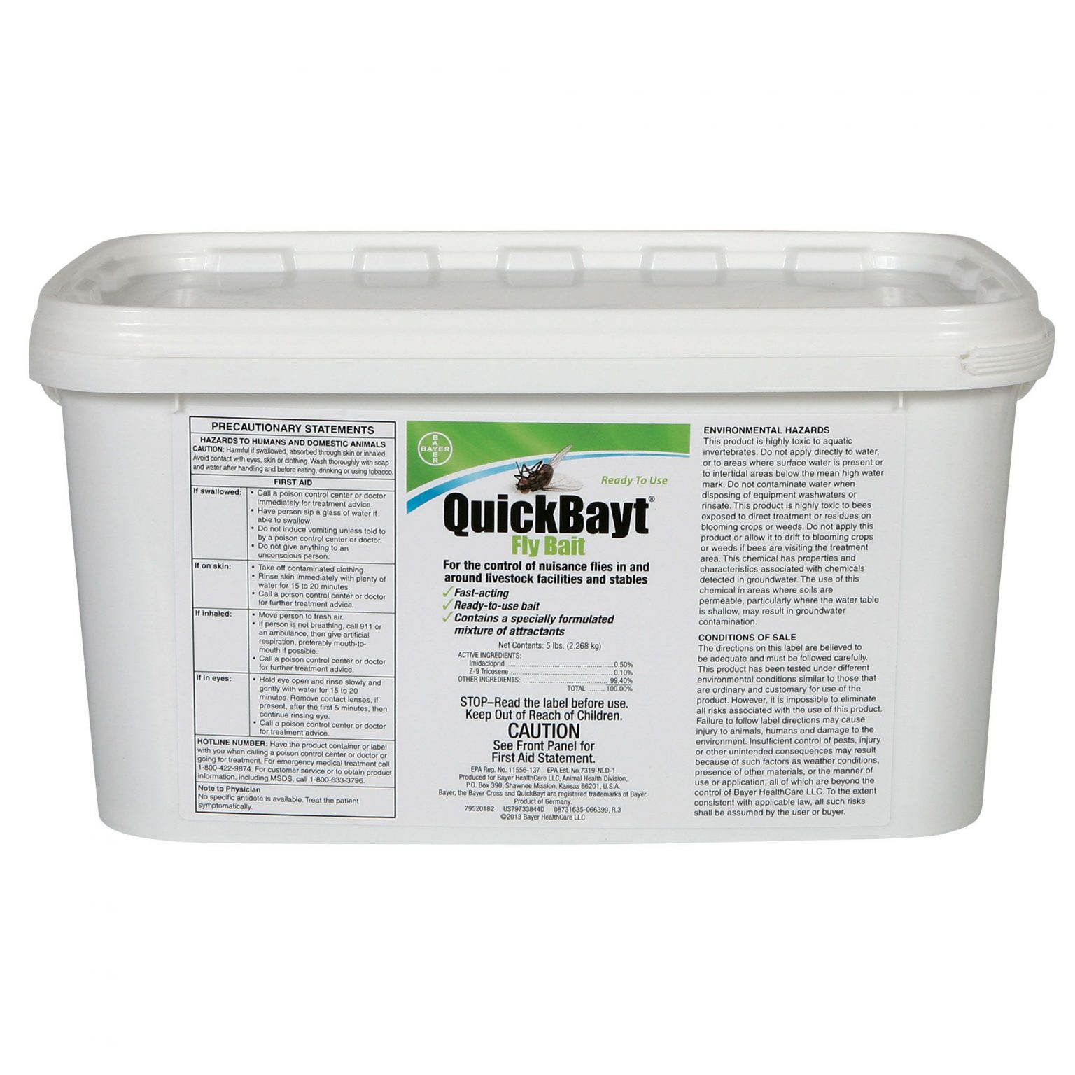 Quickbayt Granular Fly Bait 2.26kg • South Country Livestock Equipment